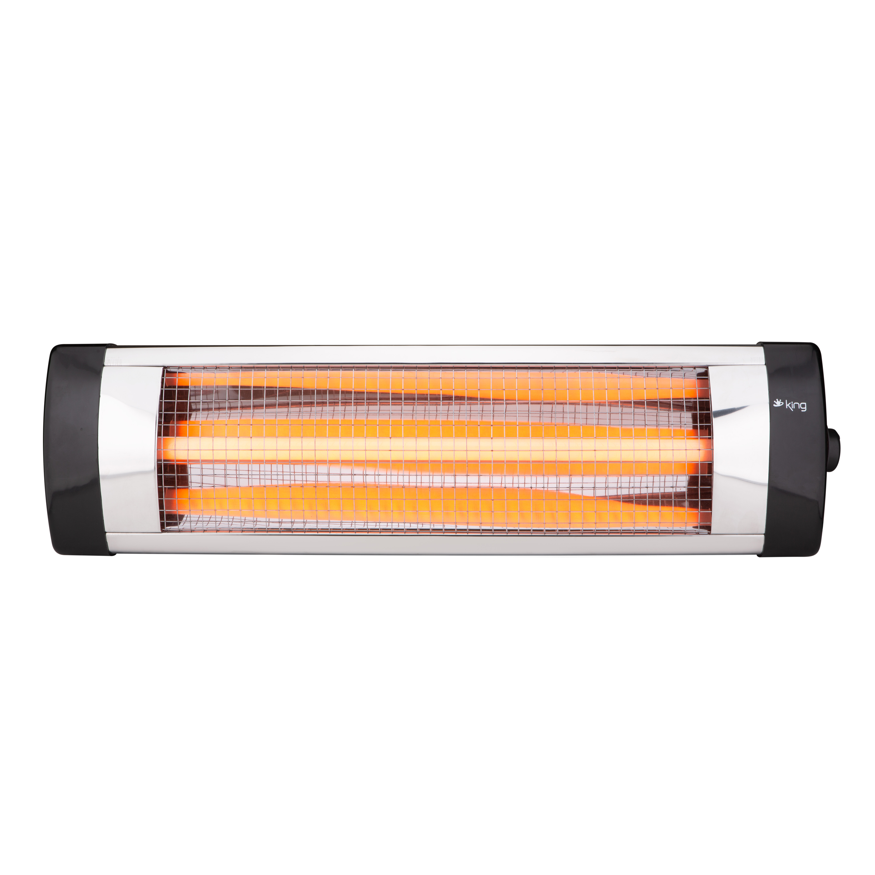 KI6278 Monar Wall Mounted Heater + Nickel Plated Foot