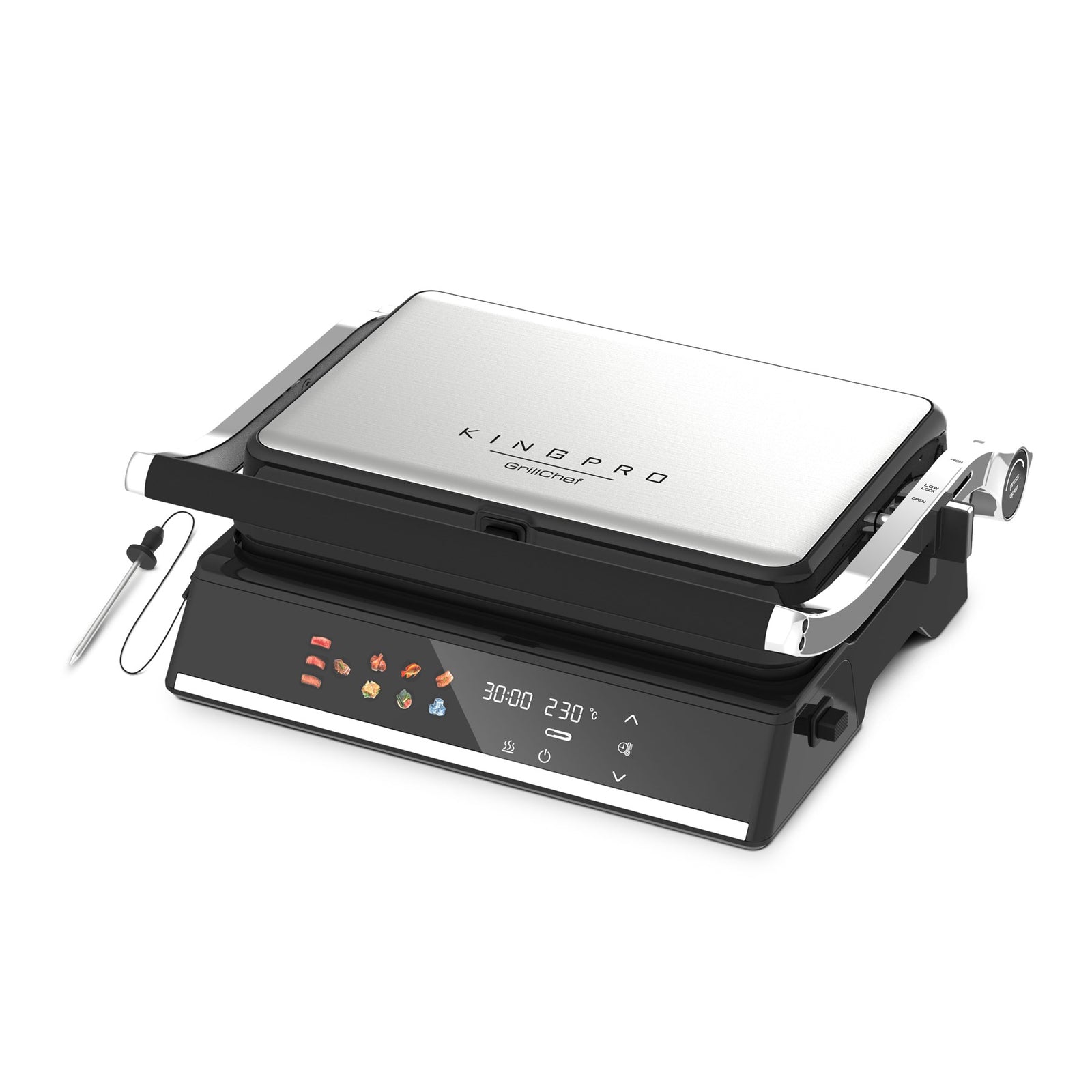 KINGPRO K471 GrillChef Izgara & Tost Makinesi